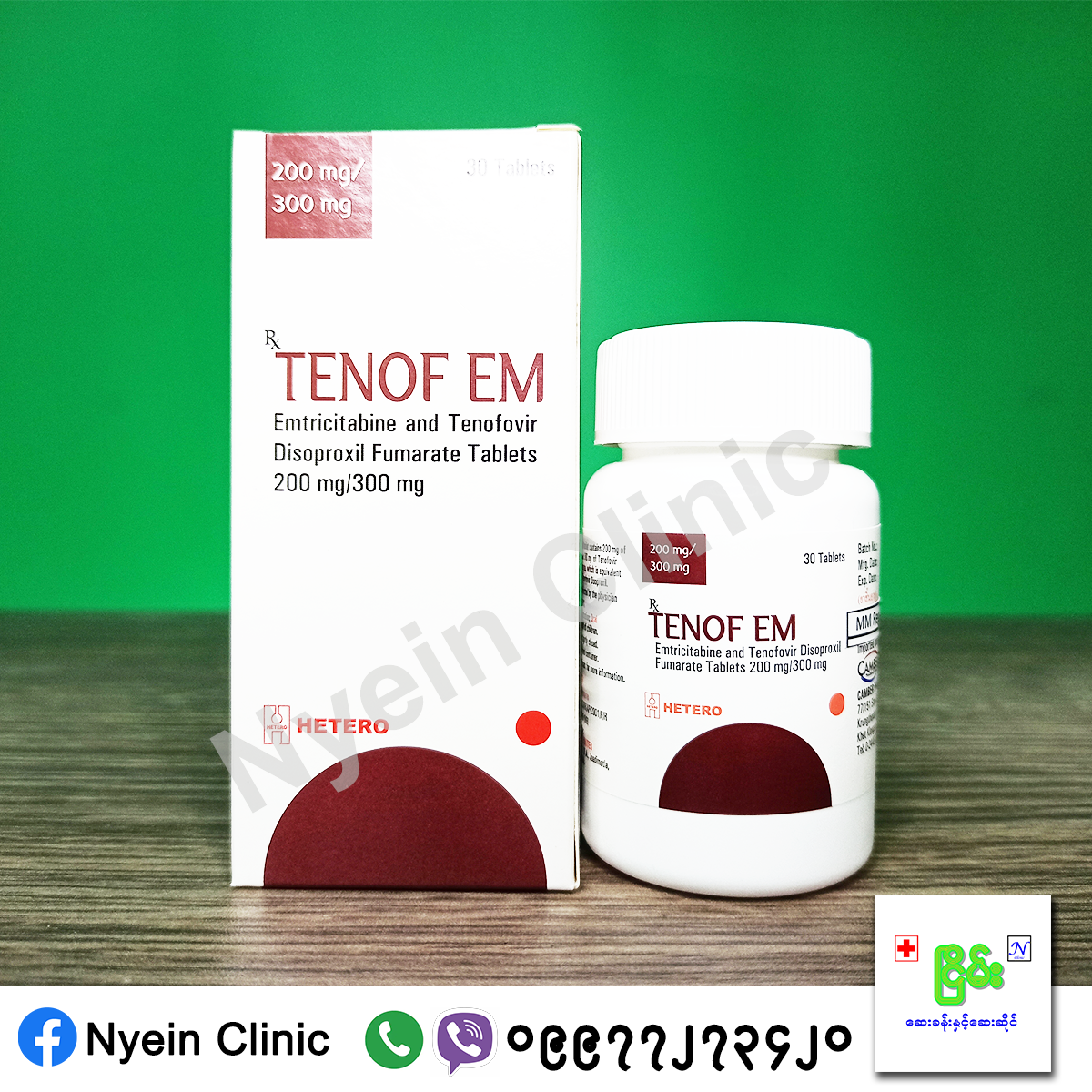 Tenof EM – Nyein Clinic